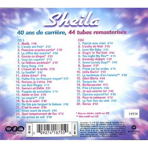 Sheila : best of collector (édition limitée) | Rakuten