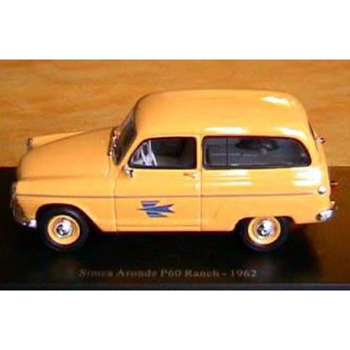 SIMCA ARONDE P60 RANCH 1962 PTT LA POSTE 1/43 UNIVERSAL HOBBIES | Rakuten