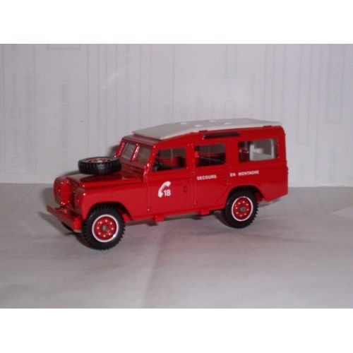 Solido Pompier Land Rover 109 - modelisme | Rakuten