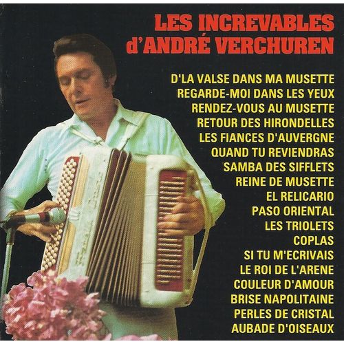 Les Increvables d'André Verchuren - CD | Rakuten