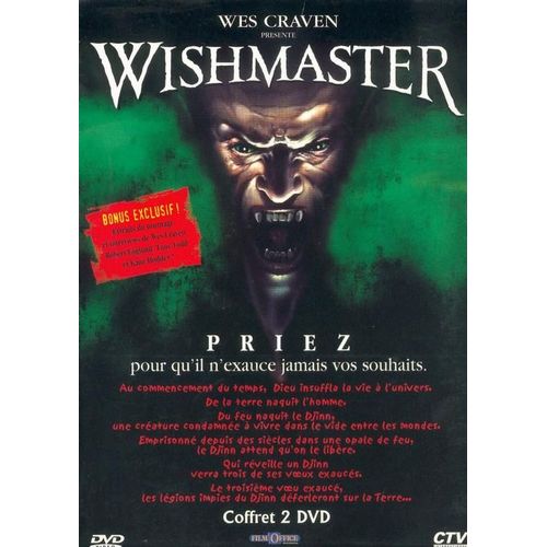 WISHMASTER / WISHMASTER 2 - COFFRET 2 DVD | Rakuten