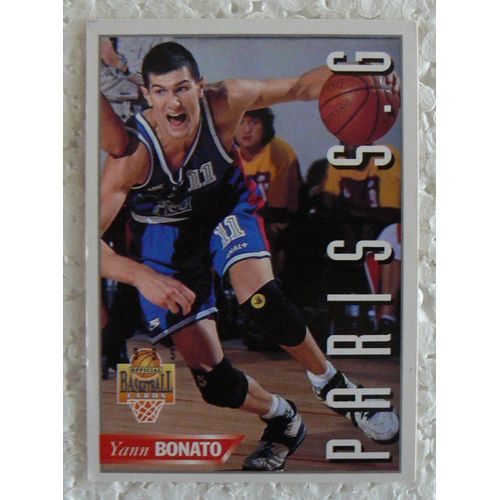 YANN BONATO - OFFICIAL BASKET PANINI 95 - N°116 | Rakuten