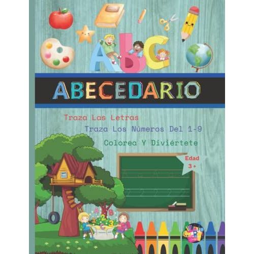 Abecedario - Traza Las Letras Traza Los Números Del 1-9: Libro ...