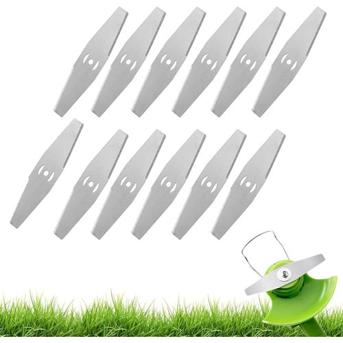Accessoire Pour Coupe-Bordure Sans Fil, Lame De Rechange En Métal, Lame Débroussailleuse, Lame ...