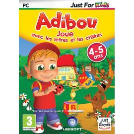 Adibou Joue Avec Les Lettres Et Les Chiffres (4-5 Ans) - Just For Kids PC-MAC | Rakuten