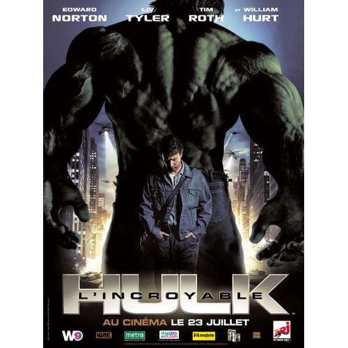 Affiche cinéma 120x176 L'incroyable Hulk (2008) | Rakuten