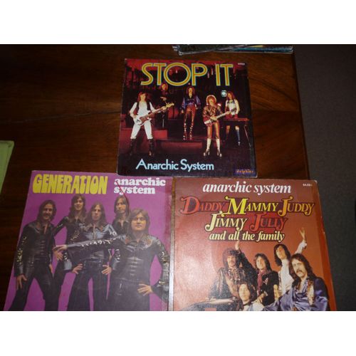 Anarchic System lot de 3 disques 45 tours | Rakuten