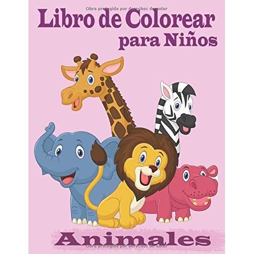 Animales Libro de Colorear para Niños: Libro de colorare para niños y ...