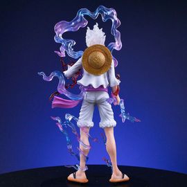 Anime One Piece rysunek Nika Luffy Gear 5 Sun God pcv figurka statua ...
