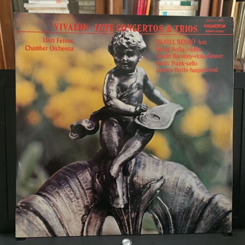 Antonio vivaldi ;lute concertos & trios. Daniel Benko, janos rolla ...