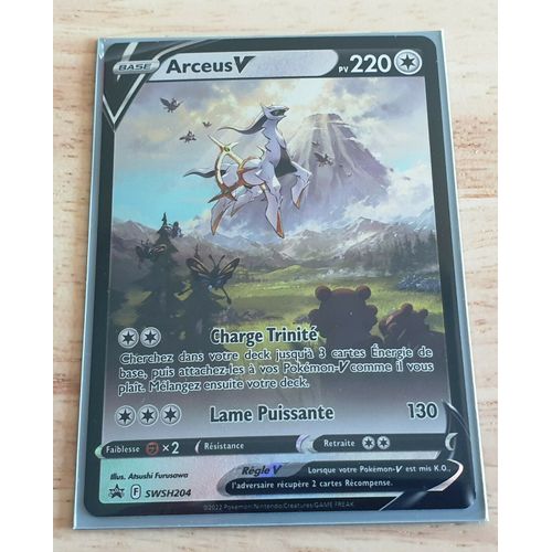 Arceus V - Promo - Swsh204 - Cartes de jeux | Rakuten