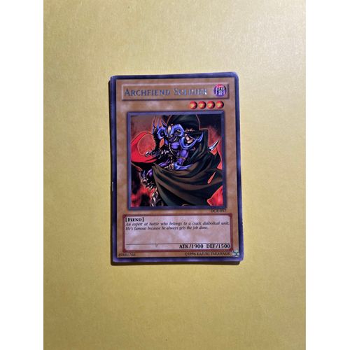Archfiend soldier dcr-057 yugioh - Cartes de jeux | Rakuten
