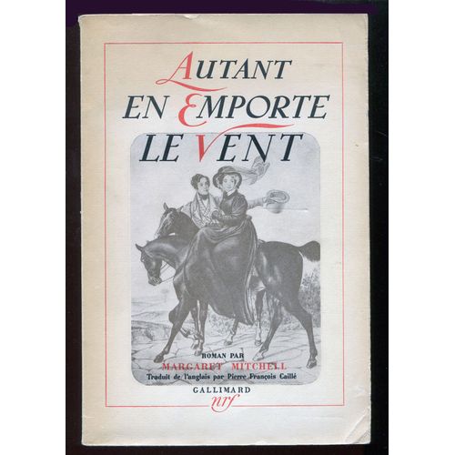 Autant en emporte le vent - Margaret Mitchell - Édition Originale de 1939 | Rakuten