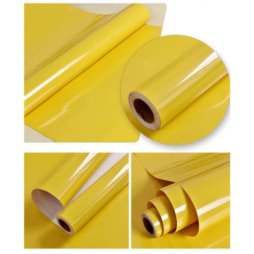 Autocollant Mural Auto-adhesif Blanc Brillant, Papier Peint Flash En ...