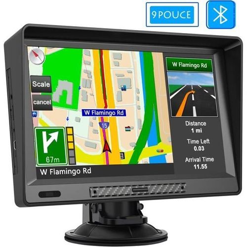 AWESAFE GPS Navigateur 9 pouces pour Voitures et Camions, avec Pare ...