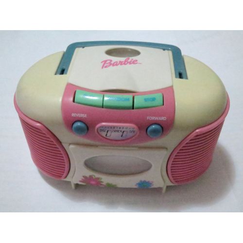 Barbie boom-box radio cassette miniature factice jouet présentation ...