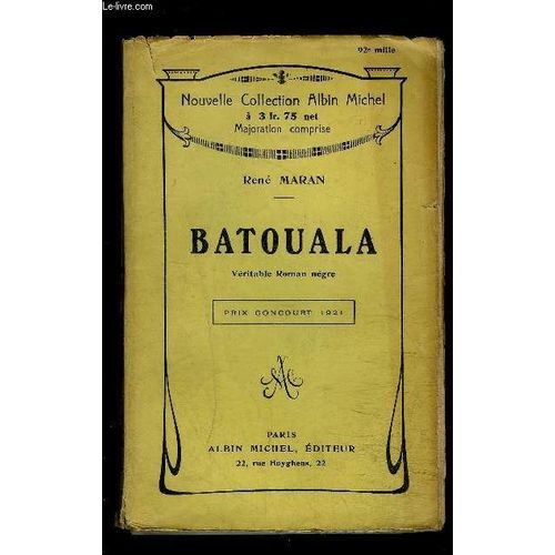 Batouala - Livre ancien | Rakuten