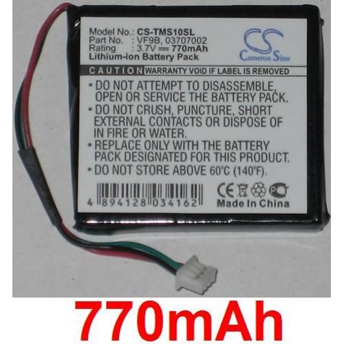 Batterie Pour TomTom 1EX00, TomTom Easy, TomTom Start, TomTom Start 2 ...
