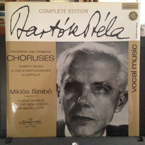 Bela bartok: complete edition, vocal music : children's and women's ...