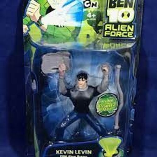 Ben 10 Alien Force DNA Alien Heroes Kevin Levin 6 Action Figure Damaged ...