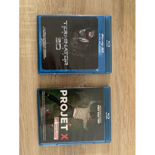 BLU RAY 2 DVD terminator et projet x - Blu-Ray | Rakuten