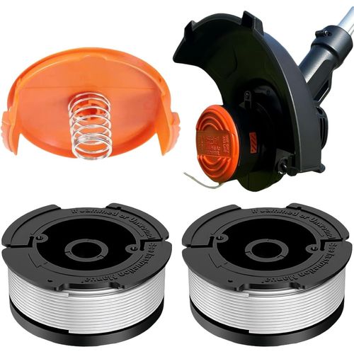 Bobine Fil Coupe Bordure Compatible avec Black et Decker,Bobine Fil Nylon Pièces de Rechange ...