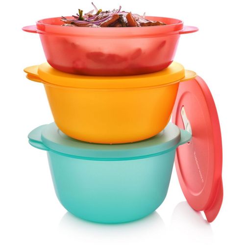 Boîte alimentaire TUPPERWARE Crystalwave ronds 1l 1.5l 2l | Rakuten