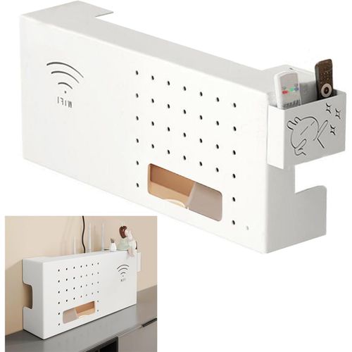 Boîte de Rangement pour Routeur WiFi,Étagère de Stockage de Routeur ...