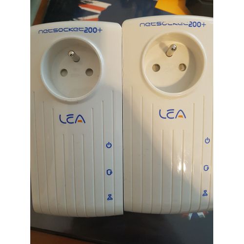 Boitier CPL Netsocket 200+ LEA avec prise électrique gigogne | Rakuten