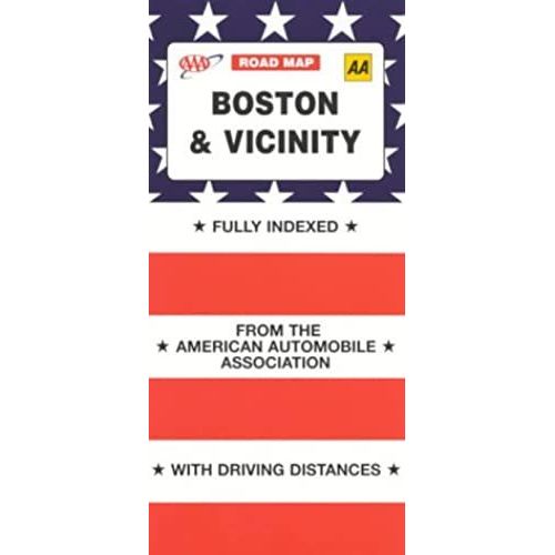 Boston And Vicinity (aaa Road Map) | Rakuten