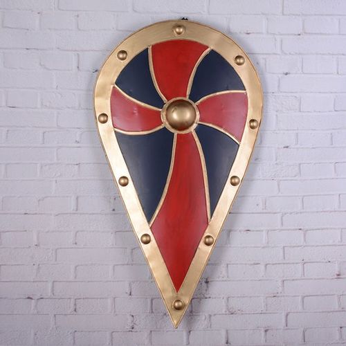 Bouclier de chevalier rétro européen décoration de salon Bar café ...