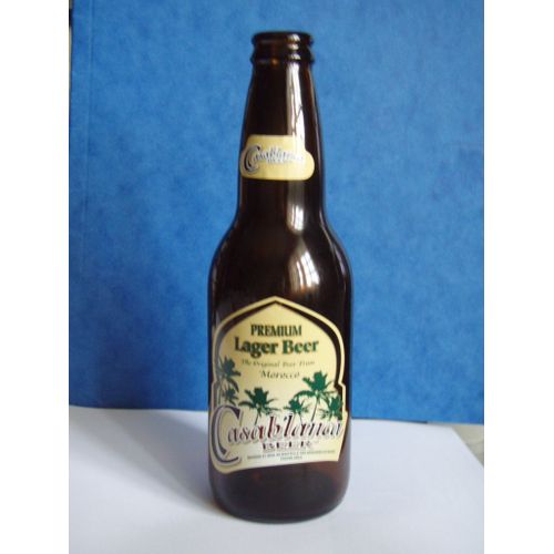 Bouteille de bière vide :Premium Lager Beer , Casablanca Maroc. | Rakuten