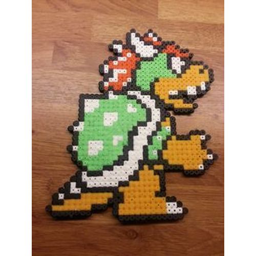 Bowser super mario perler/hama - Figurines | Rakuten