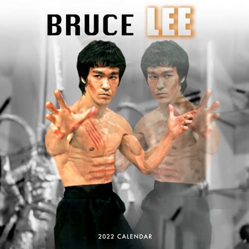 Bruce Lee Calendar 2022: 2021-2022 Calendar Planner - 18 Months - Movie ...