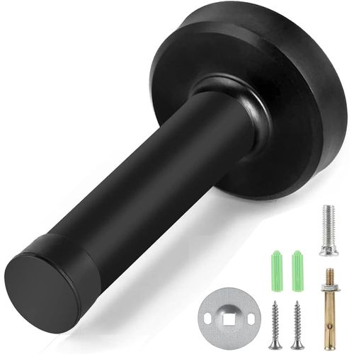 Butoir de porte mural en acier inoxydable - 7,5 cm - Butoir de porte ...