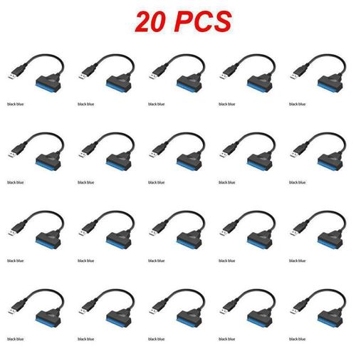 Câble adaptateur USB SMi3 SMiSupport 2.5 vers USB 3.0,connecteurs de ...