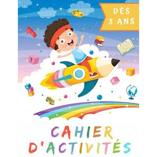 Cahier Dactivités Dès 3 Ans: Pour Enfants D'âge Préscolaire | Apprendre ...