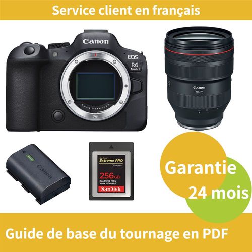 Canon EOS R6 Mark II caméra+Canon Objectif RF 28-70mm f/2 L USM+Canon ...