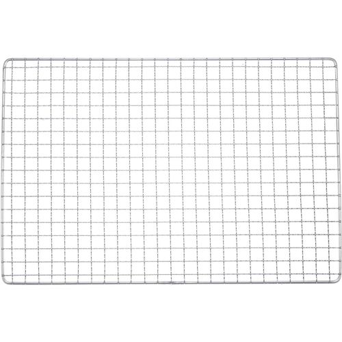 Carré BBQ Grille Maille 13.8"x9.4" Acier INOX Croix Fil Barbecue Maille ...