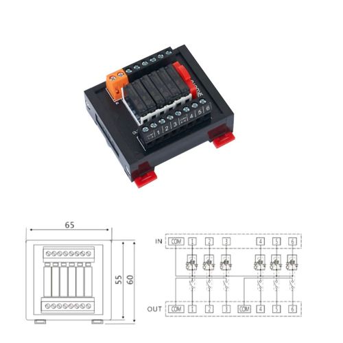 Carte D'Amplificateur de Sortie PLC Carte de Commande de Module de ...