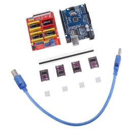 Carte D'extension CNC Shield V3 + DRV8825 Stepstick Driver + UNO R3 ...