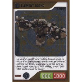 Carte invizimals - nouvelle alliance - élément roche - n°007 - diamant ...