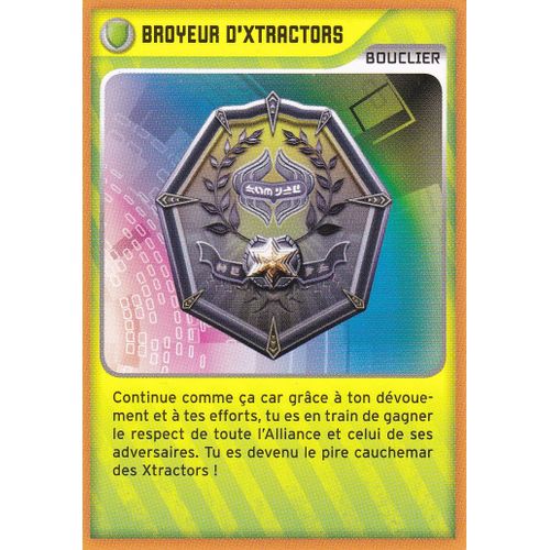 Carte invizimals nouvelle alliance - broyeur d'xtractors - 417 - | Rakuten