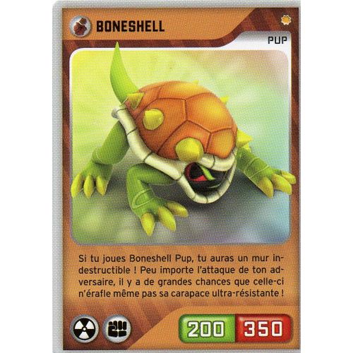 Carte panini invizimals defis caches boneshell n°256 | Rakuten