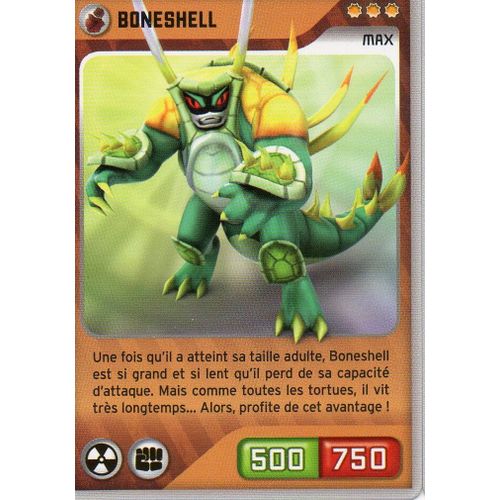 Carte panini invizimals defis caches boneshell n°258 | Rakuten