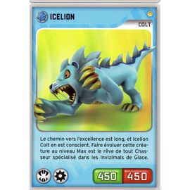 Carte panini invizimals defis caches icelion n°59 | Rakuten