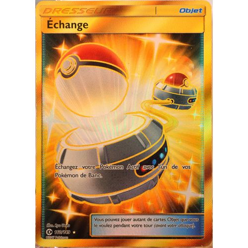 Carte Pokémon 160/149 Échange - FULL ART SECRETE SM1 - Soleil et Lune ...