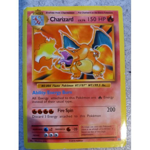 Carte pokemon charizard 150 hp - Cartes de jeux | Rakuten
