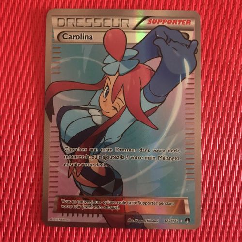 Carte Pokemon Dresseur Carolina Ultra Rare FR | Rakuten