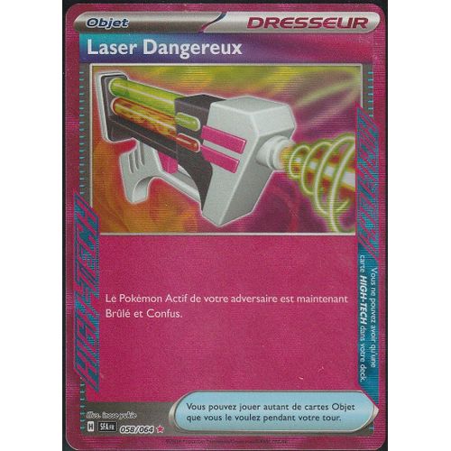 Carte Pokémon - Laser Dangereux - 058/064 - High Tech - Fable Nébuleuse ...